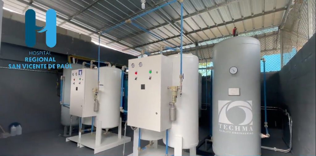 SISTEMA DE OXIGENO MEDICINAL SOSTENIBLE – Hospital San Vicente de Paul